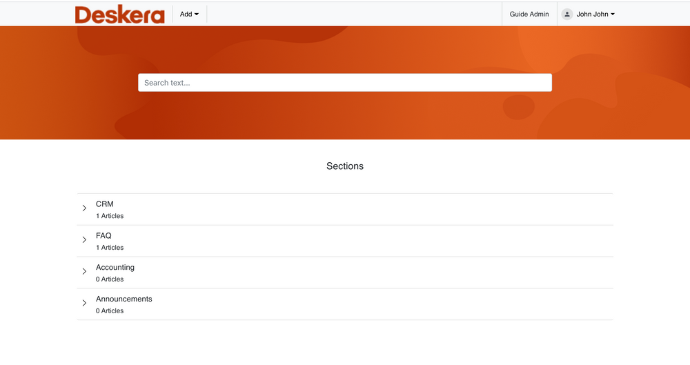Getting Started with Deskera CRM