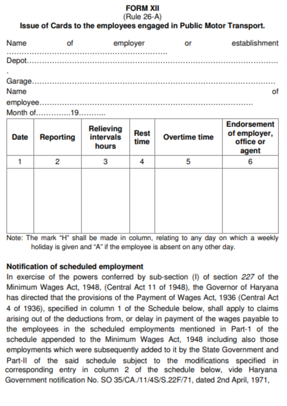 Understanding Haryana Minimum Wages Rules of 1950