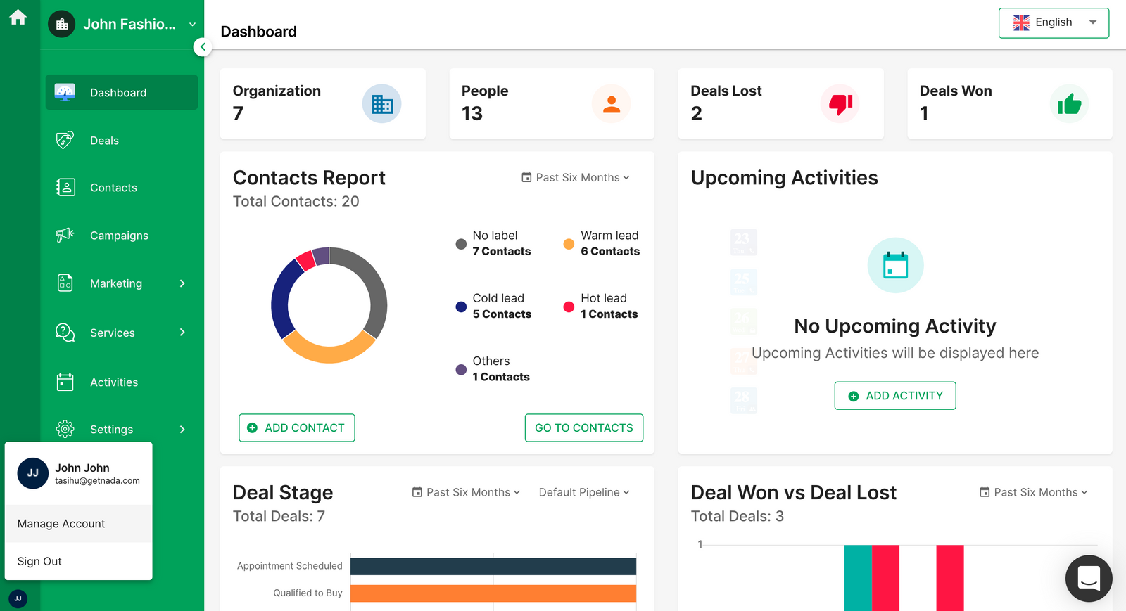 Getting Started with Deskera CRM