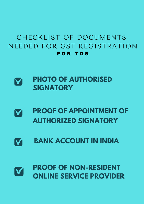 Comprehensive Checklist of Documents Required for GST Registration