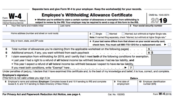 Form W-2 Vs. Form W-4: What’s the Difference & How to File