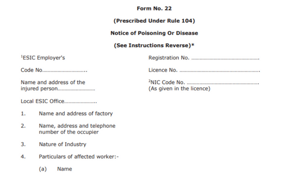 Gujarat Factories Rules, 1963 - Forms (Part 2)