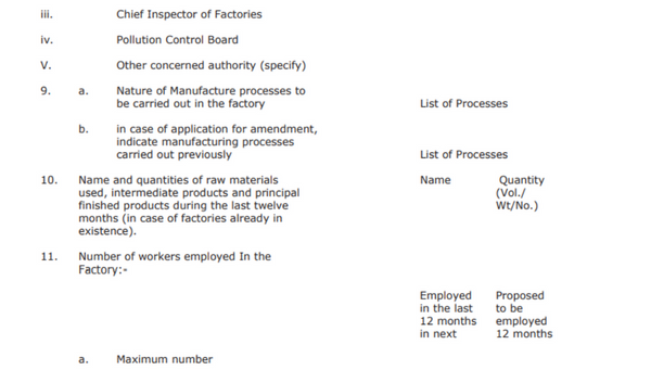 Gujarat Factories Rules, 1963 - Forms (Part 2)