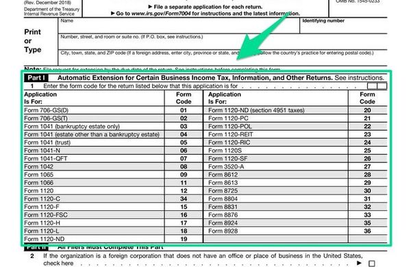 The Small Business Owners Guide to Form 7004 to Get a Tax Extension