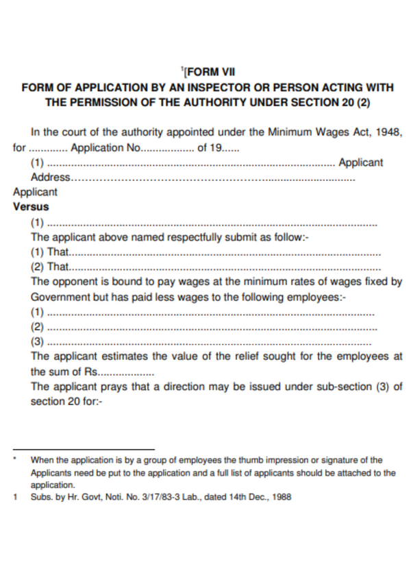 Understanding Haryana Minimum Wages Rules of 1950