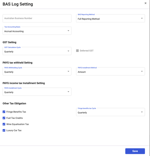 What is Business Activity Statements (BAS) in Australia Compliance?