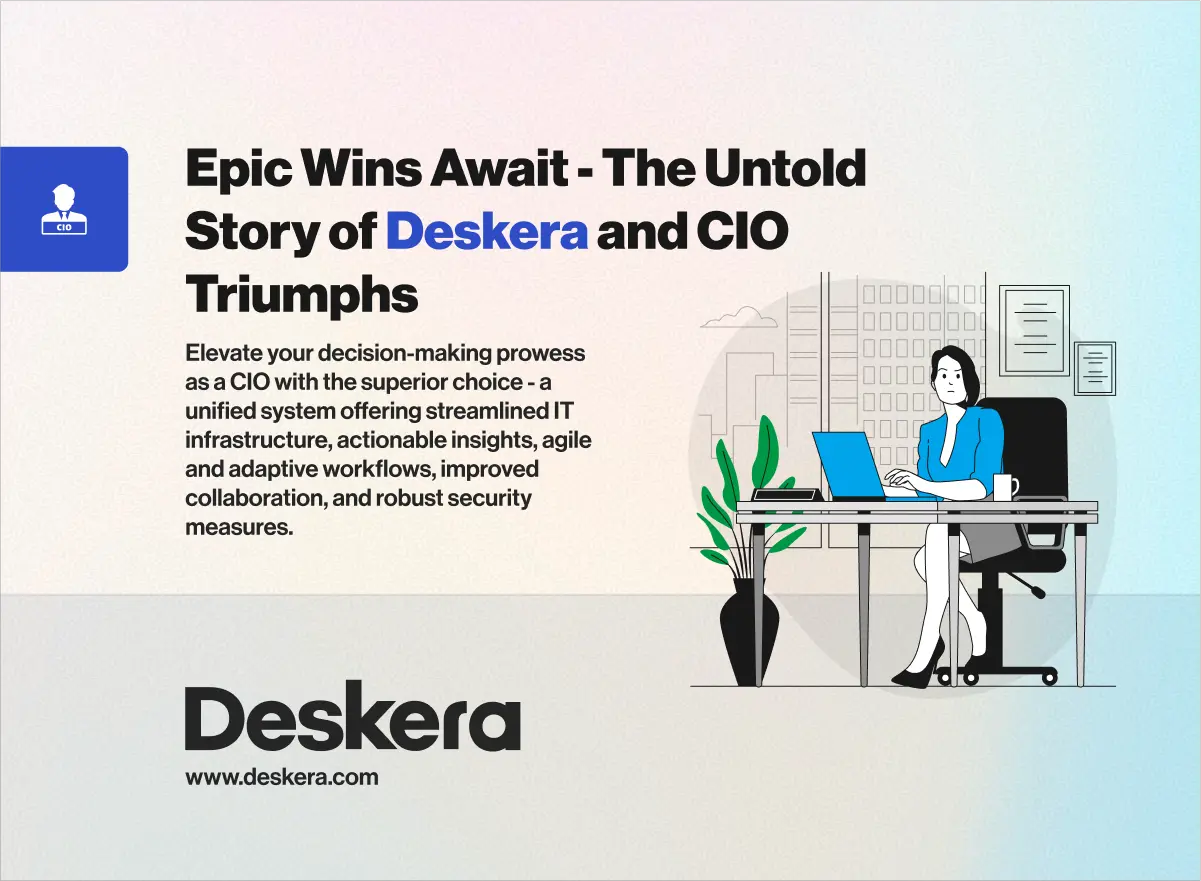 Epic Wins Await - The Untold Story of Deskera and CIO Triumphs