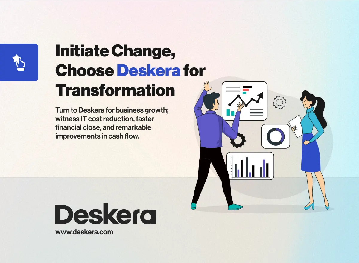 Initiate Change, Choose Deskera for Transformation
